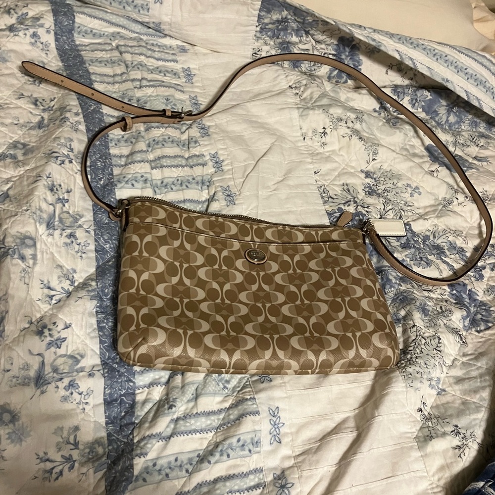 Coach Bag Monogram Peyton Dream C East West Swingpack… - Gem